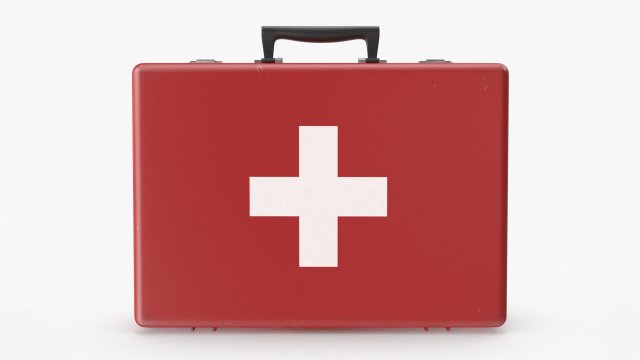 First Aid Kit 3D Model in Medical Equipment 3DExport