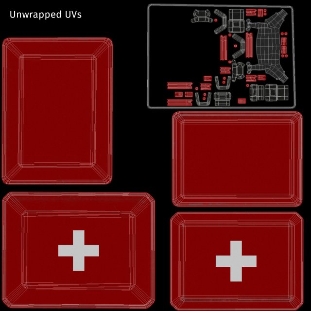 First Aid Kit 3D Model in Medical Equipment 3DExport