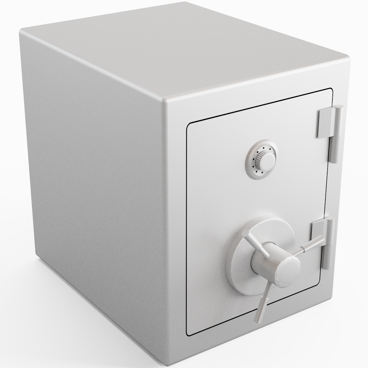 Steel Safe 3D Models in Office 3DExport