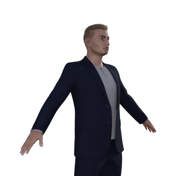Michael Realistic Character 3D Model in Man 3DExport