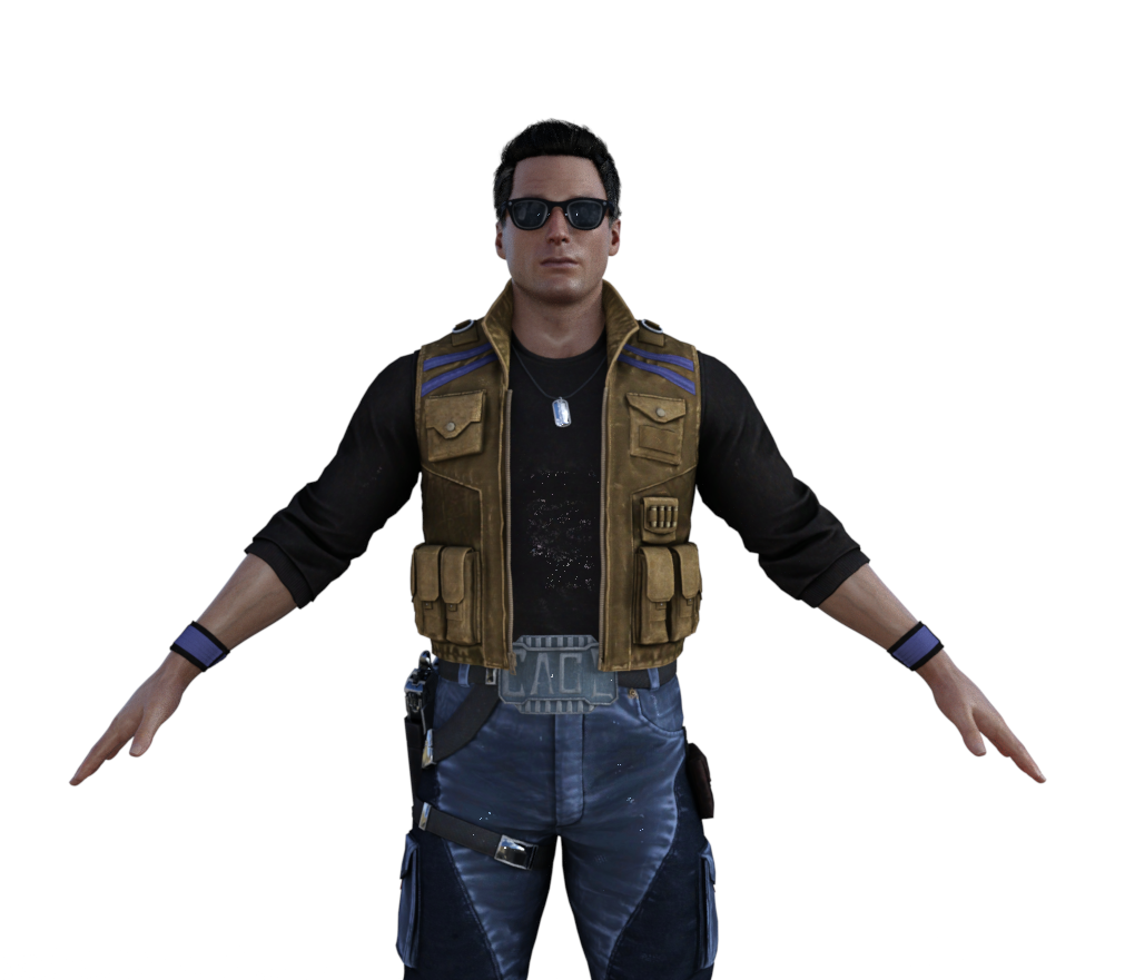 Johnny Cage Costume For Kids