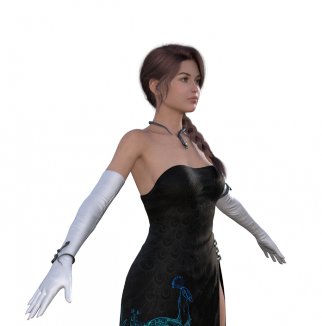 Agent Girl 02 Realistic Character 3D Model in Woman 3DExport