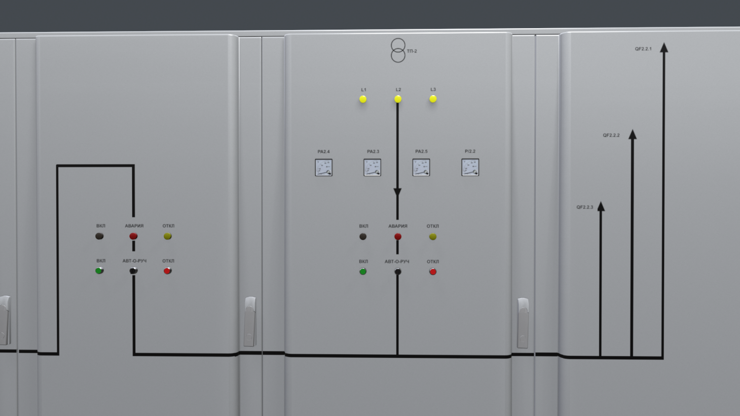 Switchboard Modelados 3D in Varios 3DExport