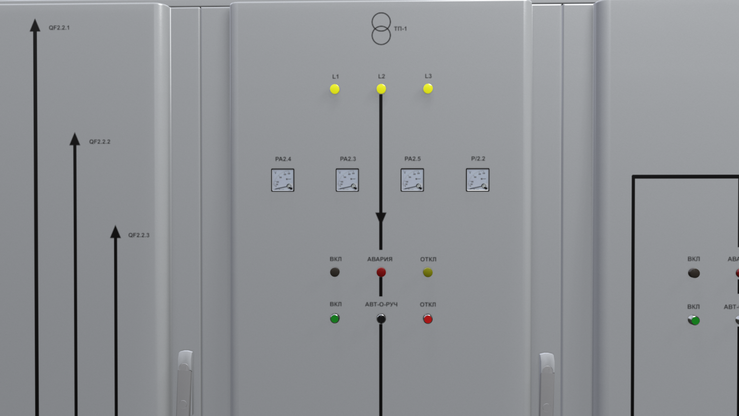 Switchboard Modelados 3D in Varios 3DExport