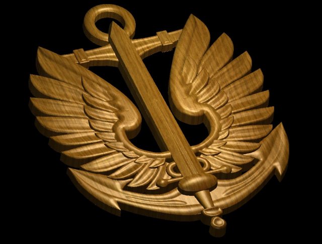 Ukrainian Marine Corps 3D Print Model in Decor 3DExport