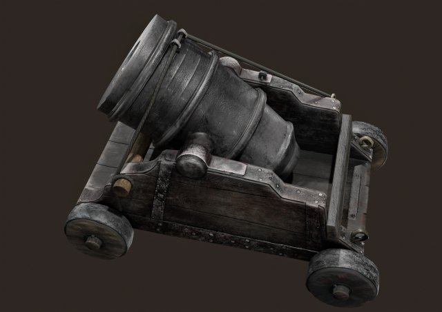 CANNON 3D Print Model in Toys 3DExport