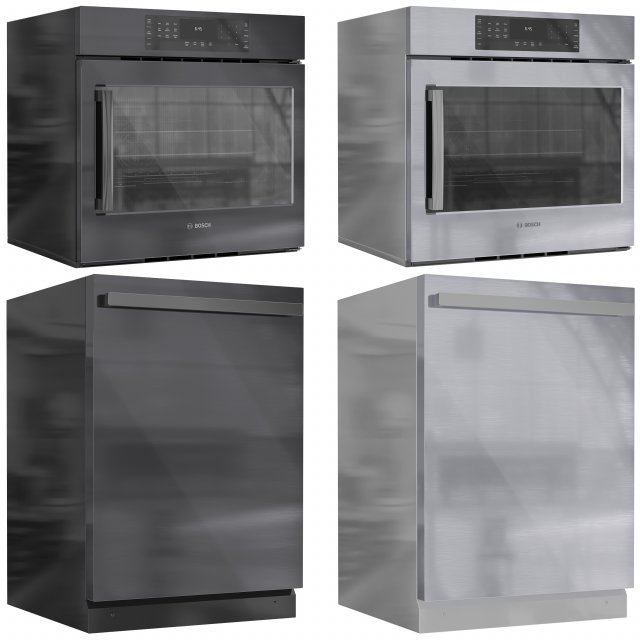 BOSCH Application Collection Set 01 3D Model in Kitchen 3DExport