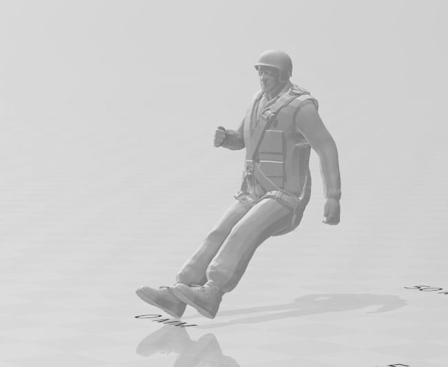 Mountain rescue operation2 printable 3D Print Model in Man 3DExport