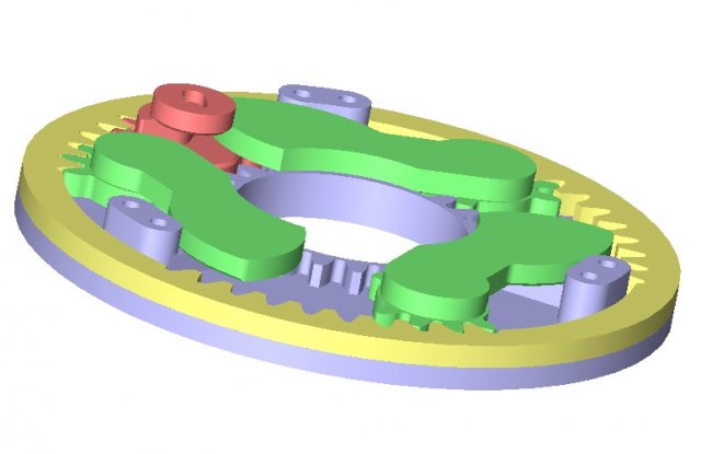 3DP3BLROD20A-Iris mechanism for 3d printing 3D Print Model in ...