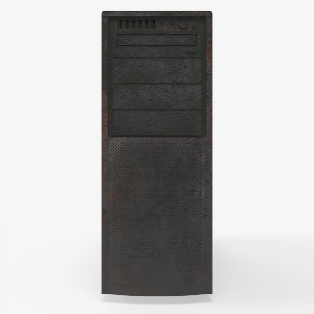 RoschVault Workstation R3 PBR game ready 3D Model in Computer 3DExport