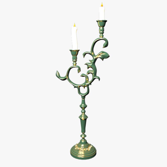 Candlestick 3D Model in Miscellaneous 3DExport