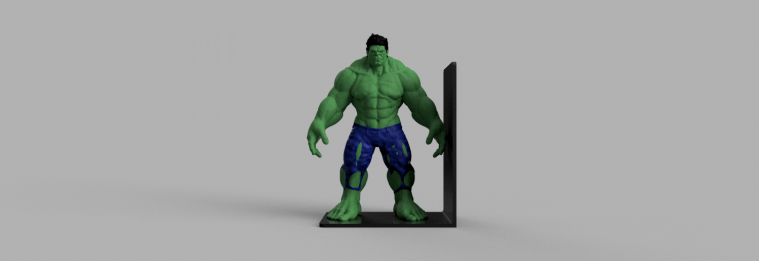 Hulk Bookends 3D Print Models in Decor 3DExport
