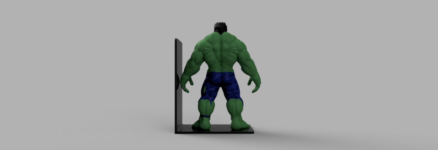 Hulk Bookends 3D Print Models in Decor 3DExport