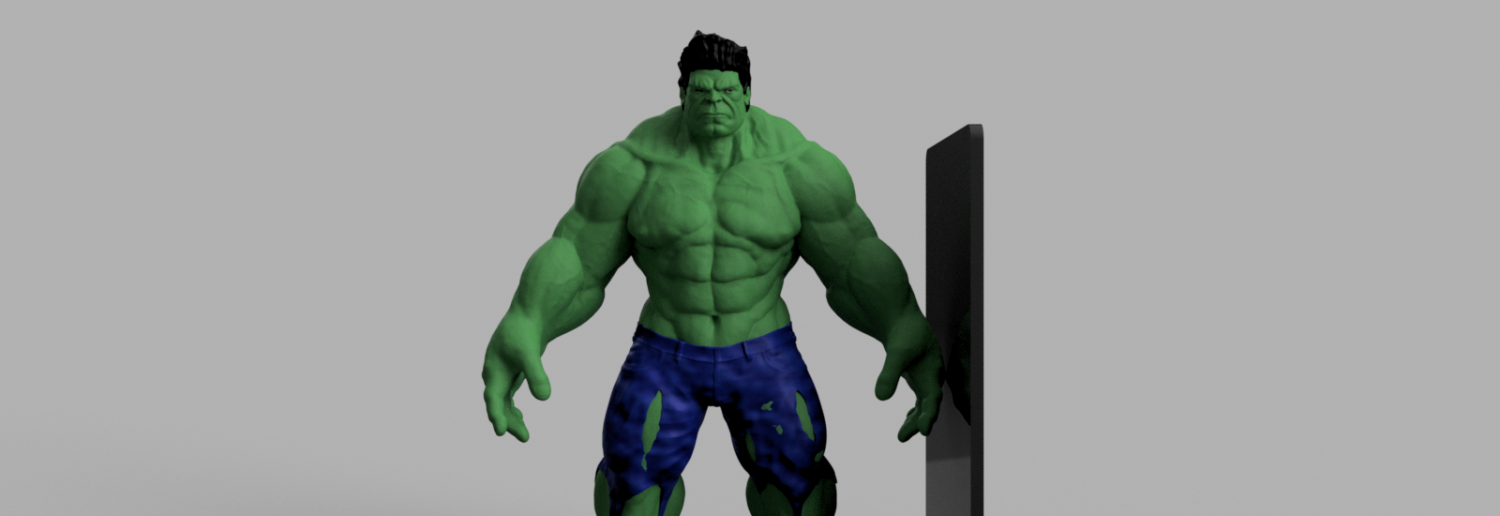 Hulk Bookends 3D Print Models in Decor 3DExport