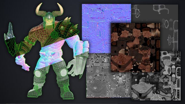 Orc Bull 3D Model in Fantasy 3DExport