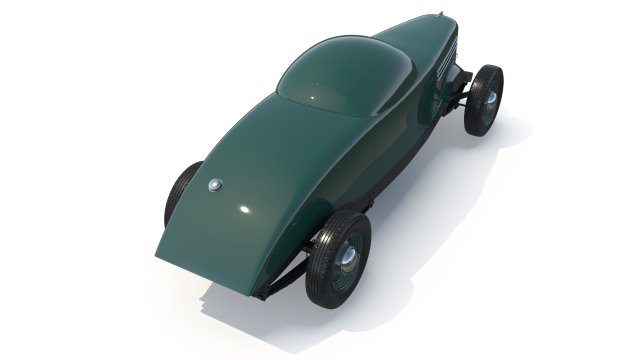 Gaz Gl1 Sport car 3D Model in Old Cars 3DExport