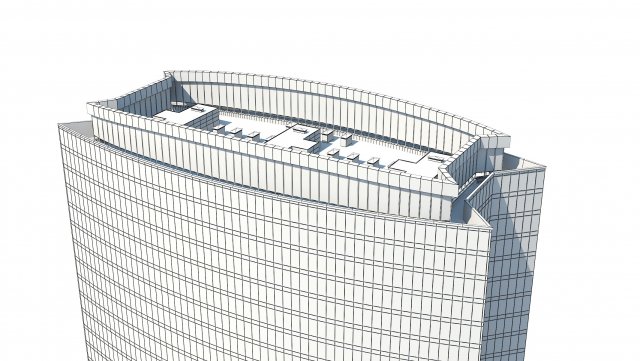 Skyscraper 3D Model in Buildings 3DExport