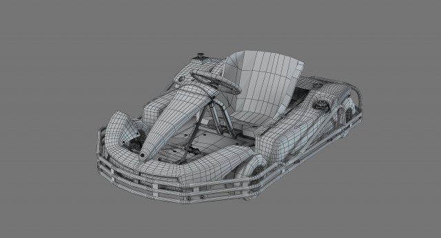 Rimo Evo6 Kart 3D Model in Sport Cars 3DExport