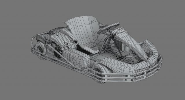 Rimo Evo6 Kart 3D Model in Sport Cars 3DExport