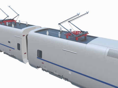 Train ferroviaire à grande vitesse Modèle 3D in Train 623377 | 3DExport