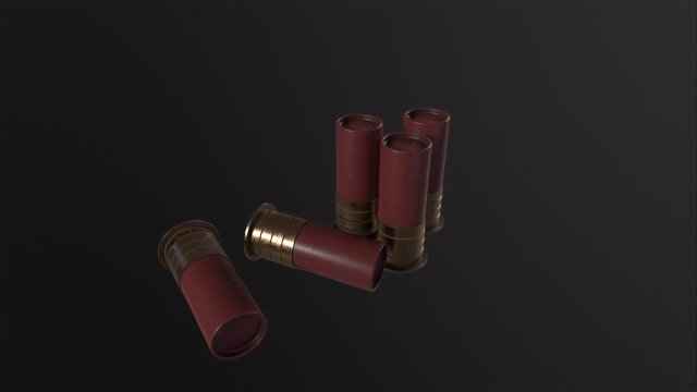 Shotgun shells 3D Model in Other 3DExport