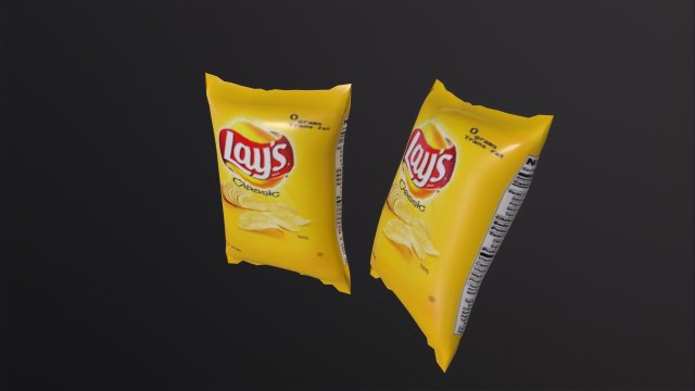 Chips Packaging lays 3D Model in Other 3DExport