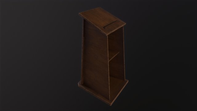 Church Lectern 3D Model in Other 3DExport