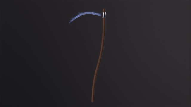 Scythe 3D Model in Other 3DExport