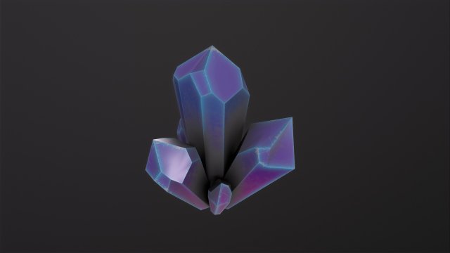 Crystal 3D Model in Other 3DExport