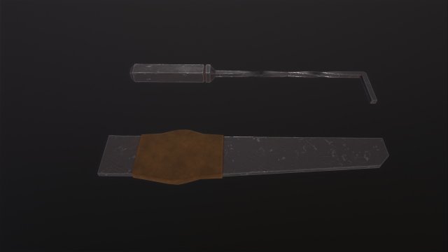 Lockpick 3D Model in Other 3DExport