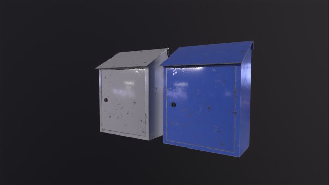 Mailboxes mailbox 3D Model in Other 3DExport
