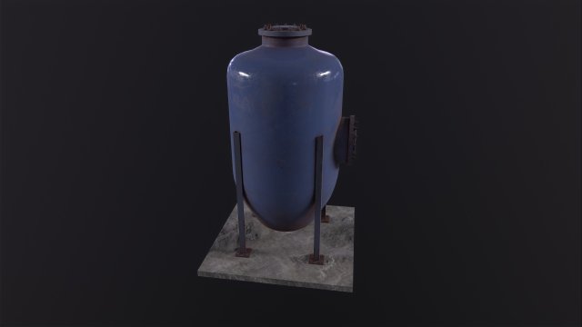 Oil tank 3D Model in Other 3DExport