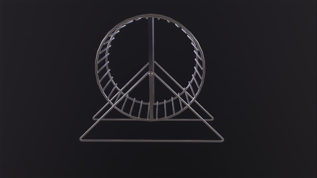 Hamster Wheel 3D Model in Other 3DExport