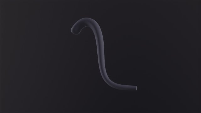Cat Tail 3D Model in Other 3DExport