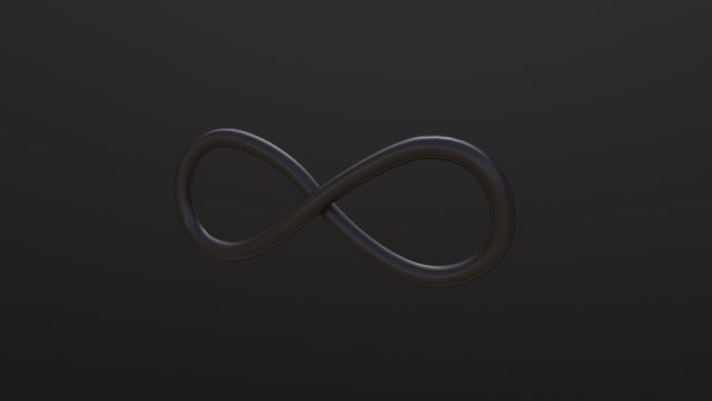 Infinity Symbol 3D Model in Other 3DExport