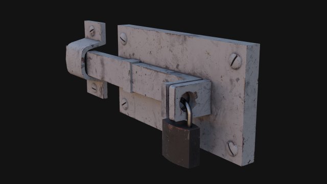 Door Lock 3D Model in Other 3DExport