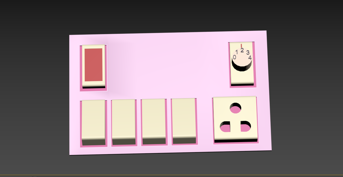 Switchboard 3D Models in Miscellaneous 3DExport