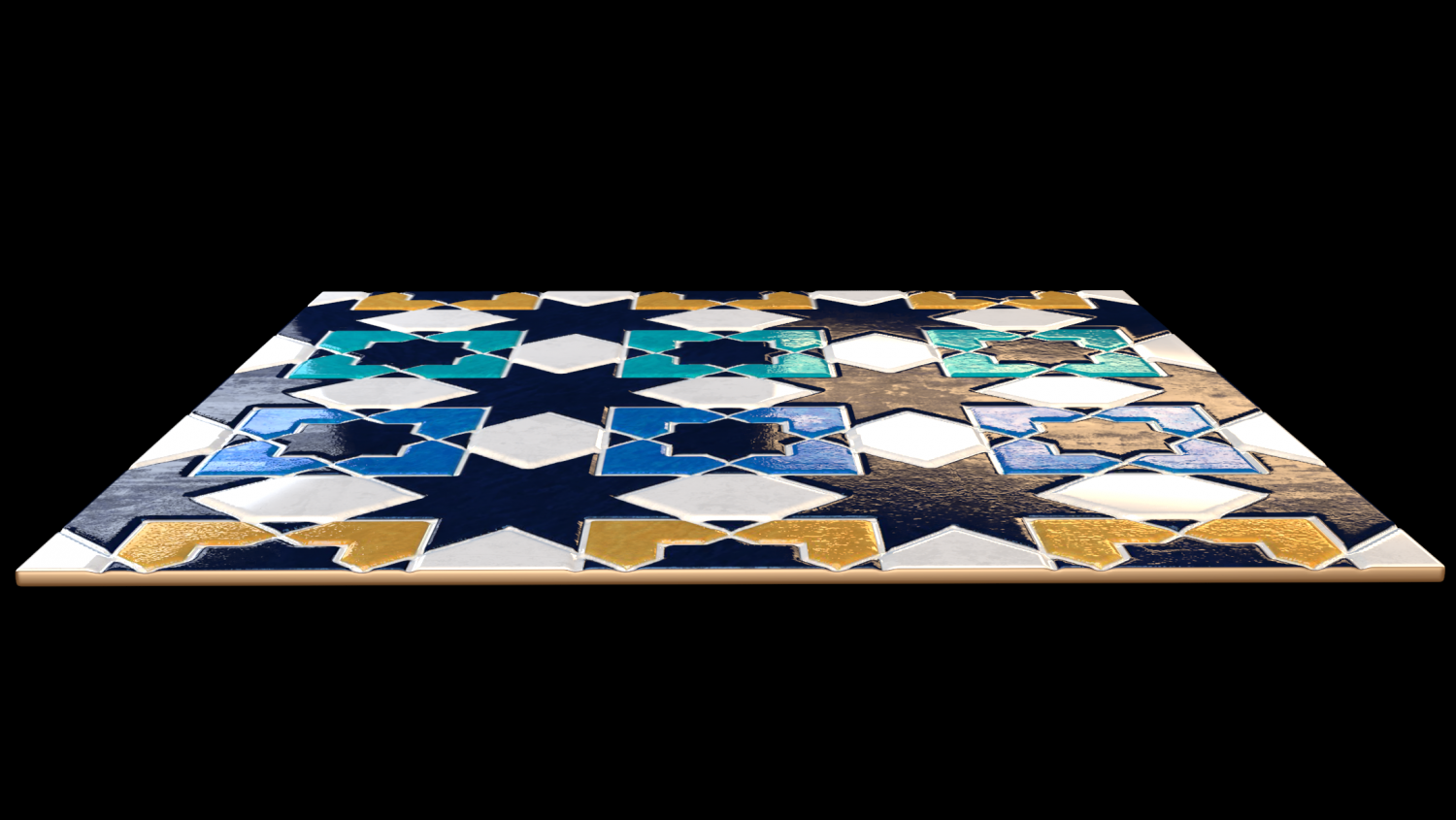 Moroccan Zellige tiles Modèles 3D in Salon 3DExport
