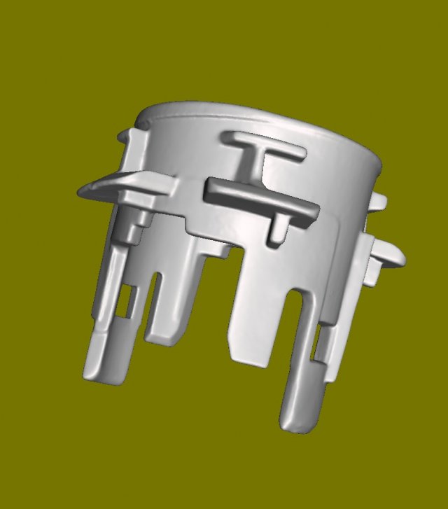 Parktronic housing 286978111R 3D Print Model in Automotive 3DExport