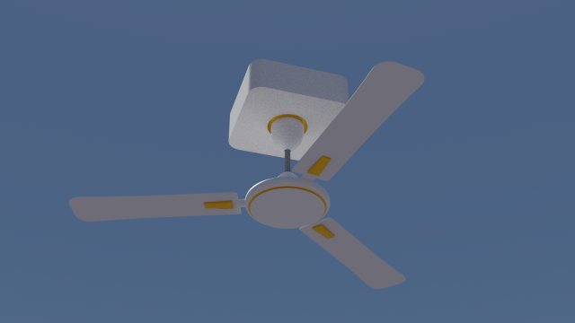 Ceiling fan High Resolution Game Ready Asset 3D Model in Other 3DExport
