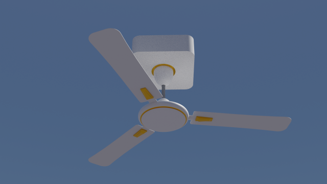 Ceiling fan High Resolution Game Ready Asset 3D Model in Other 3DExport
