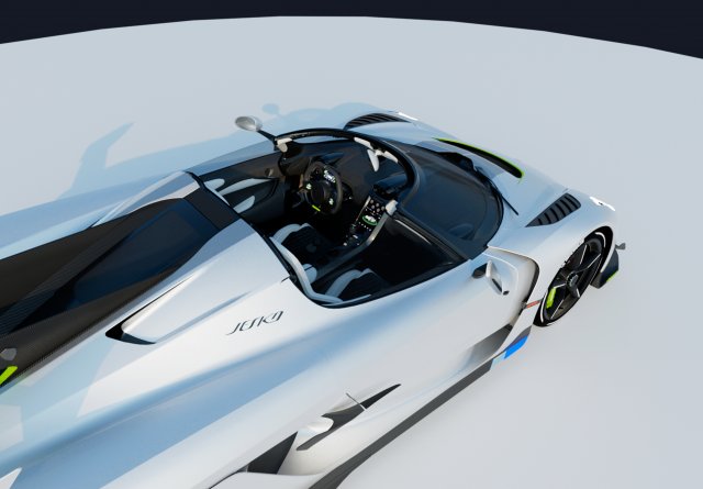 Koenigsegg Jesko 3D Model in Racing 3DExport