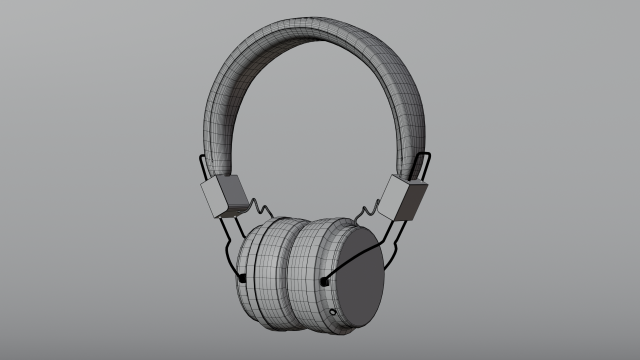 Headphone Collection in 3 colors 3D Model in Audio 3DExport