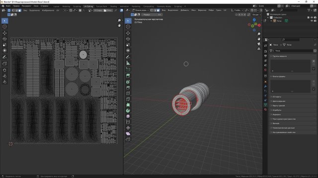 Simple space base v2 3D Model in Fantasy Spacecraft 3DExport