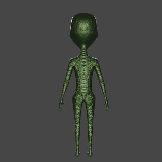 Alien Free 3D Model in Alien 3DExport
