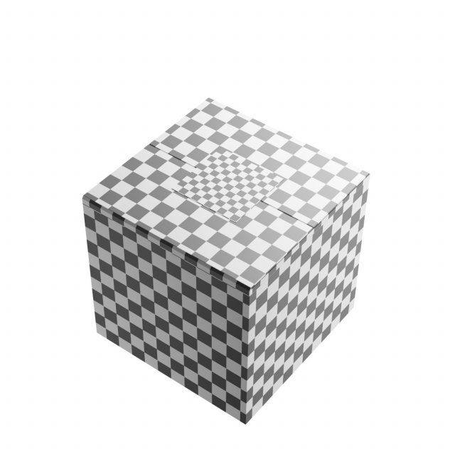 Cardboard Box 3D Model in Other 3DExport