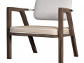 Giorgetti ELSA Chair 3D Model in Stool 3DExport