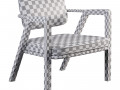 Giorgetti ELSA Chair 3D Model in Stool 3DExport
