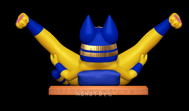 Ankha - NSFW 3D Print Model in Animals 3DExport