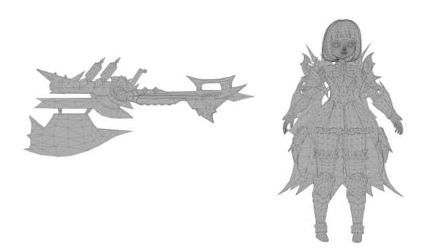 Warrior naina female rigged character 3D Model in Woman 3DExport